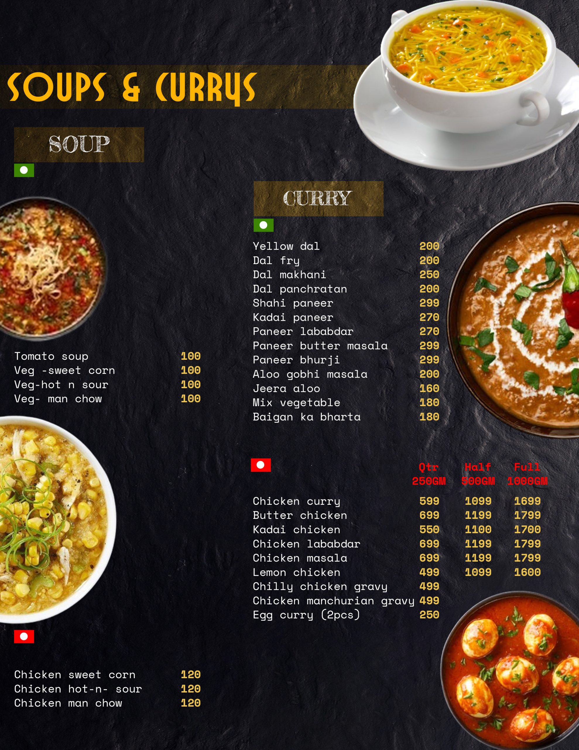 Menu – Kingdom Heartz